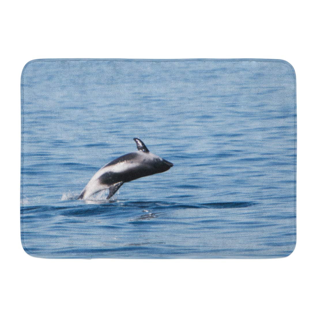 GODPOK Animal Blue Iceland White Beaked Dolphin Jumping Out of The ...