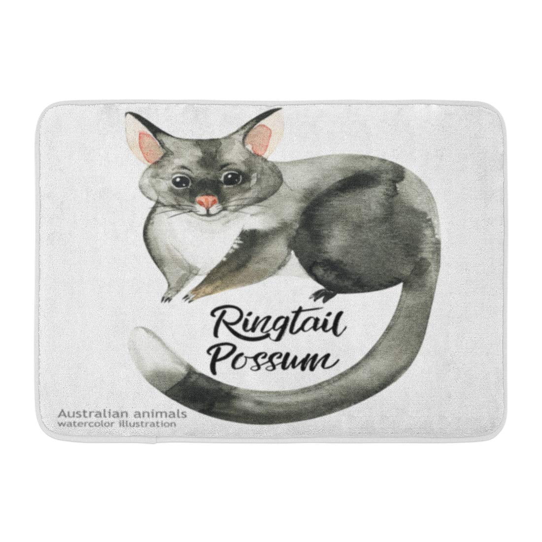 GODPOK Blue Baby Australian Animals Watercolor Wildlife White Ringtail ...