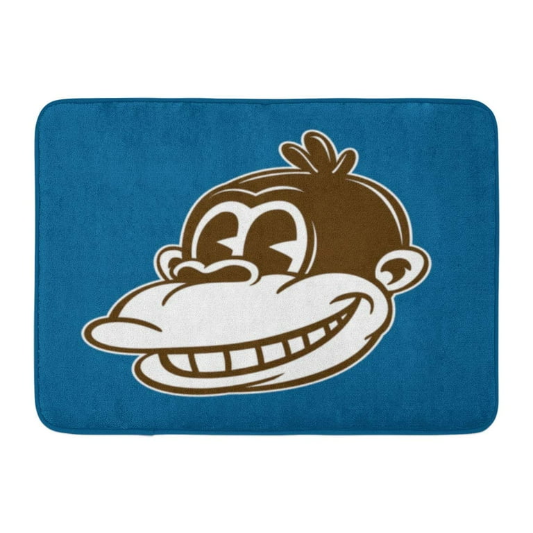 monkey bath mat