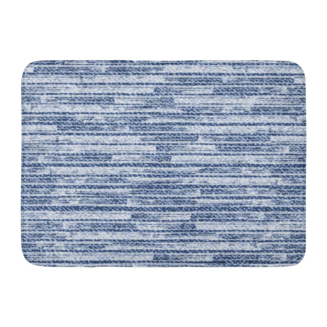 GODPOK Brush Blue Thread Striped Faded Denim Frayed Jeans Abstract ...