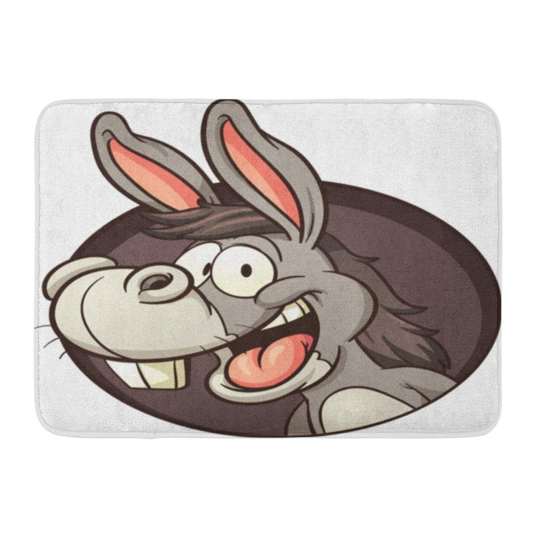 GODPOK Happy Character Cartoon Donkey Coming Out of Hole Clip with ...
