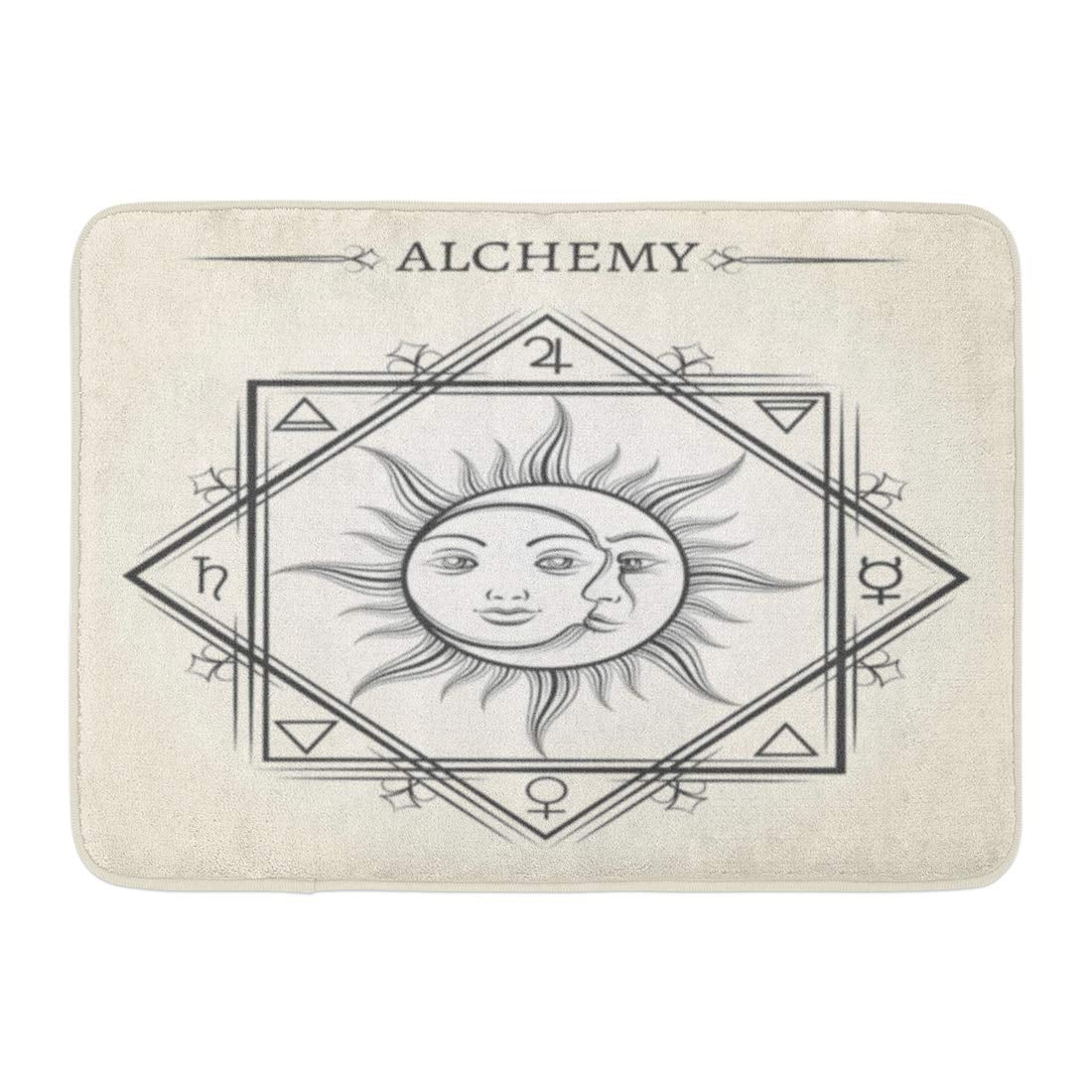 GODPOK Pagan Black Aztec Sun and Moon Astrology Mystical Celestial ...