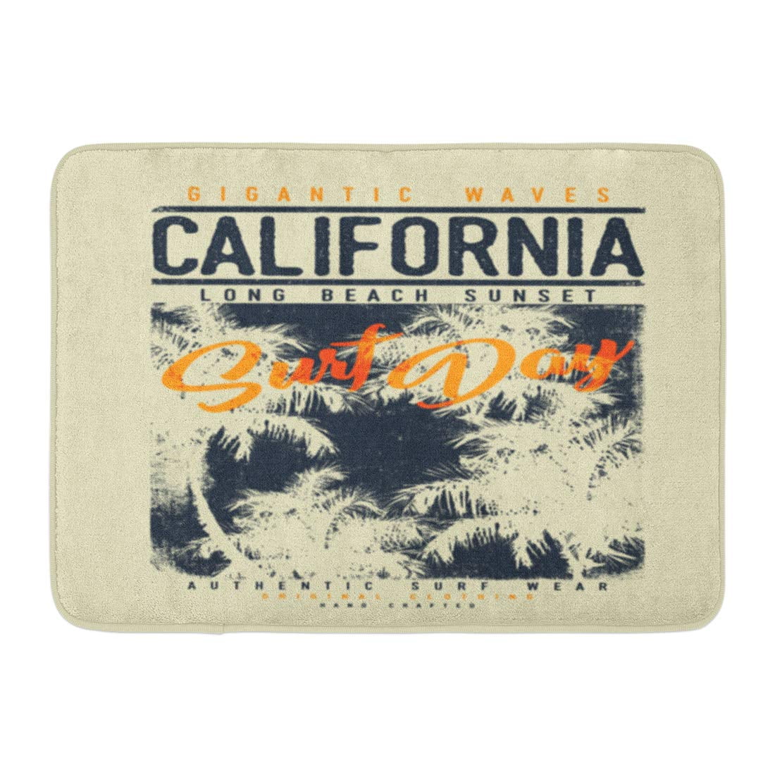 GODPOK Surfer Beach Surf Graphic Surfing Design California Surfboard ...