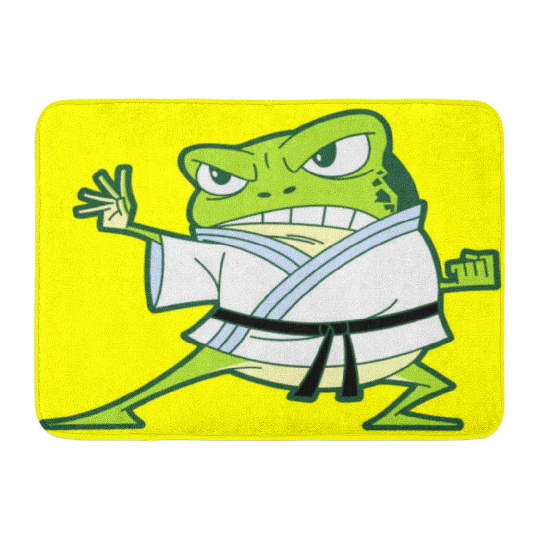 GODPOK Wild Karate Frog Cartoon Color Cute Draw Fighting Sport Wildlife ...