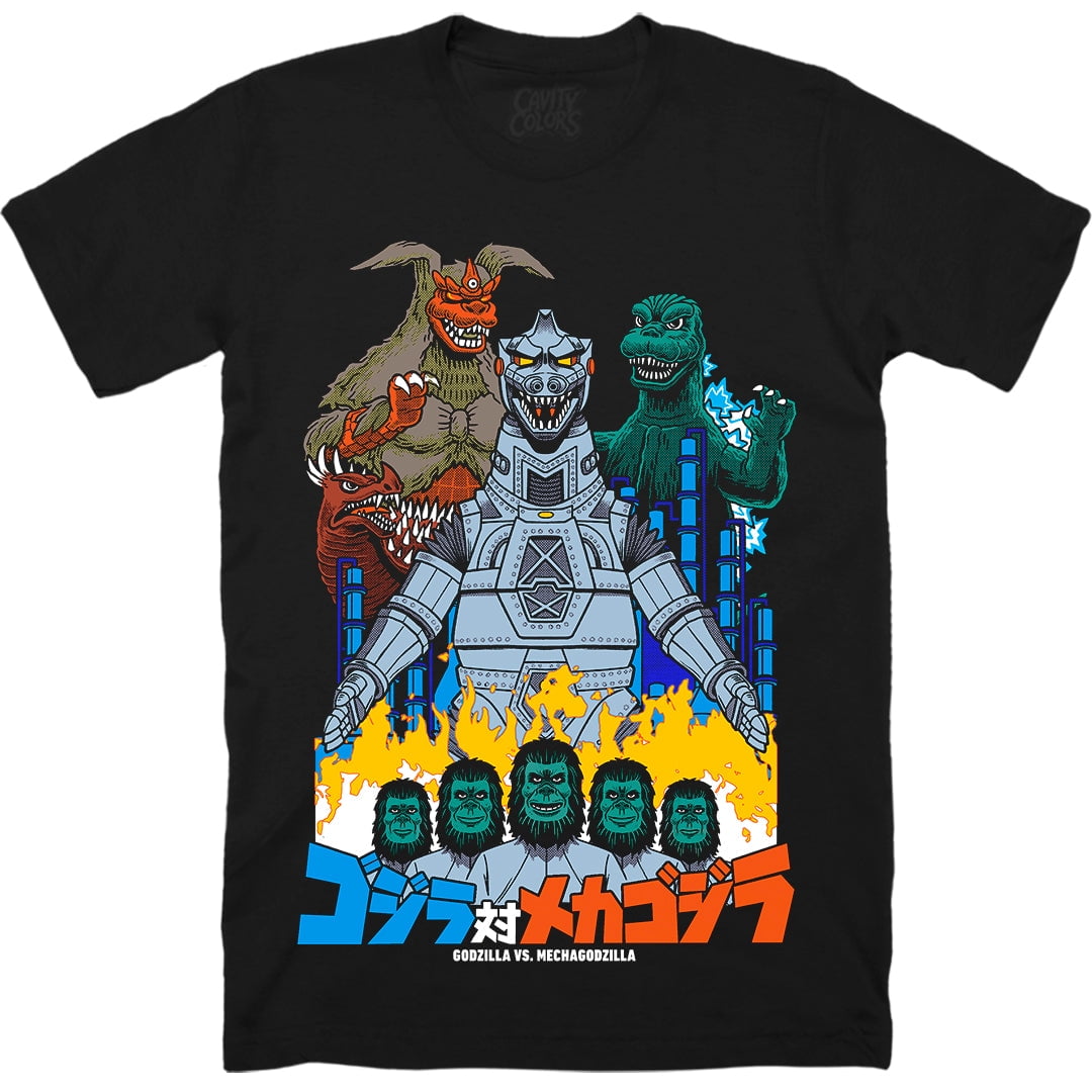 GODZILLA VS. MECHAGODZILLA: ALIEN INVASION - T-SHIRT - Walmart.com
