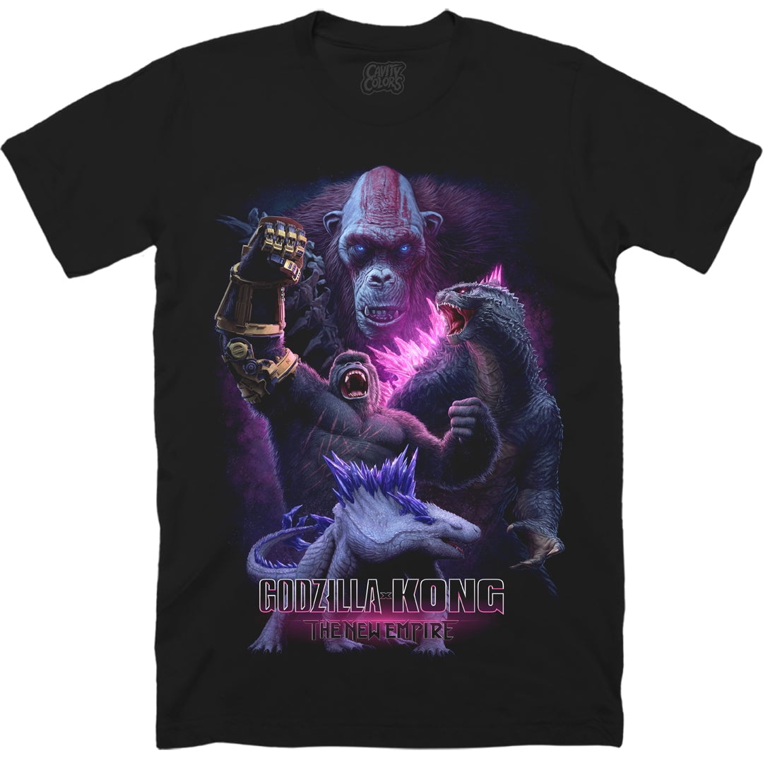 GODZILLA X KONG: THE NEW EMPIRE - T-SHIRT Unisex Short Sleeve Shirt ...