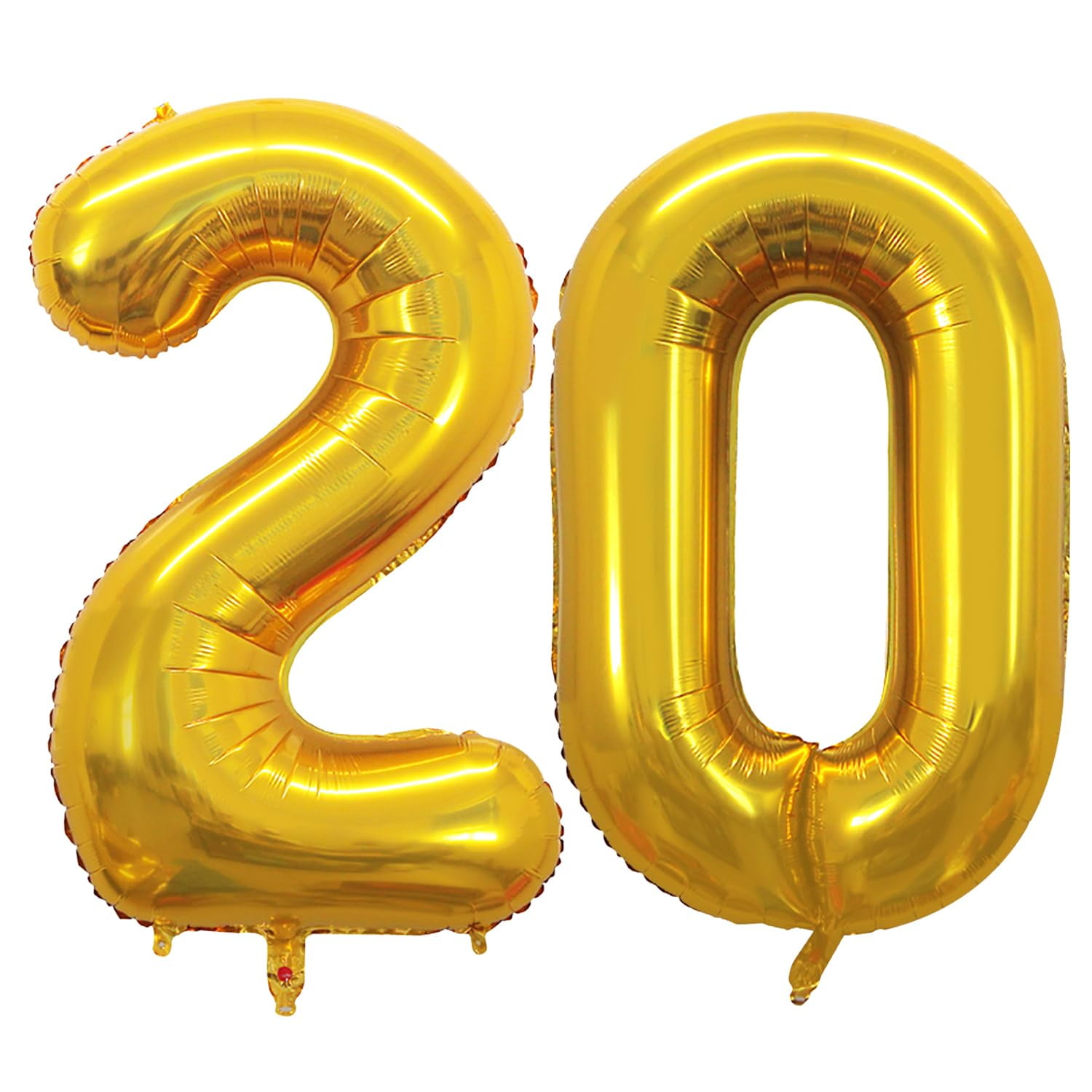 GOER Number 20 Balloons for 20th Birthday H2FSDParty Decorations,42 ...
