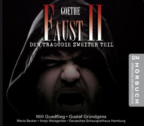 GOETHE FAUST II DER TRAGODIE 2 TEIL - Walmart.com