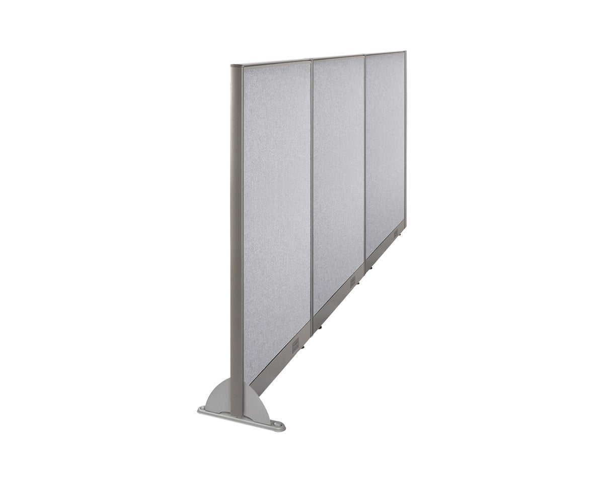GOF 108"W x 72"H Wall Mounted Office Partition Cubicle Panel Room ...