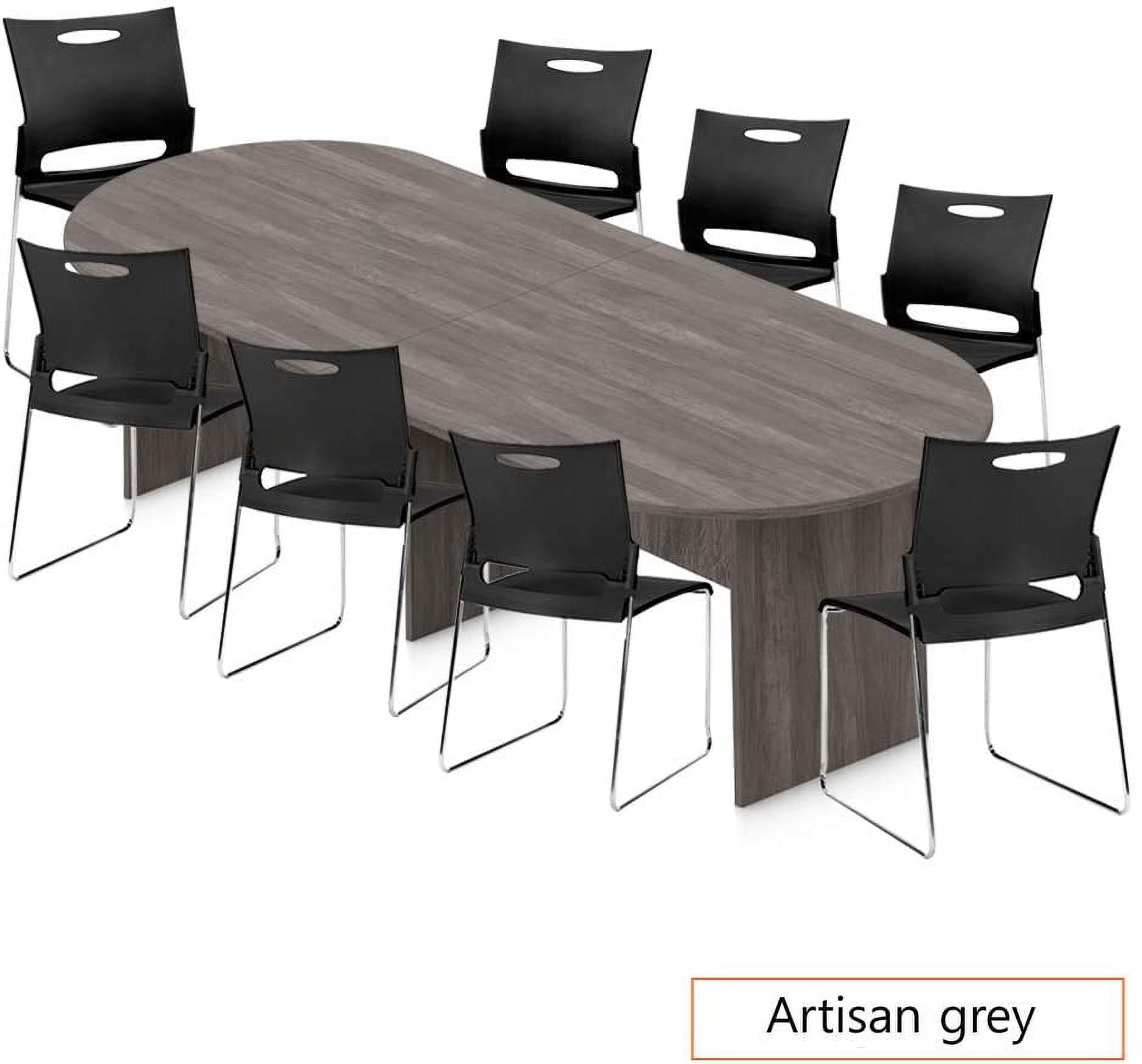 GOF 10FT Conference Table Set with Chairs (G11310B) - Artisan Grey ...