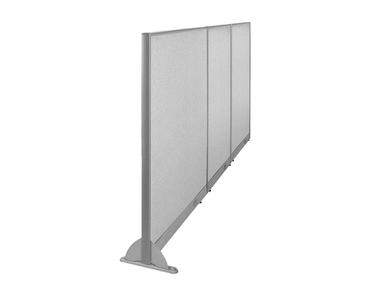 GOF 144"W x 72"H Wall Mounted Office Partition Cubicle Panel Room ...