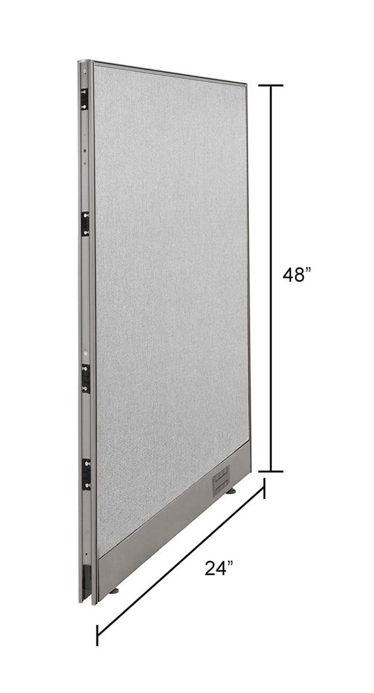 GOF Office Partition, Full Fabric Panel, Privacy Screen, Large Room ...