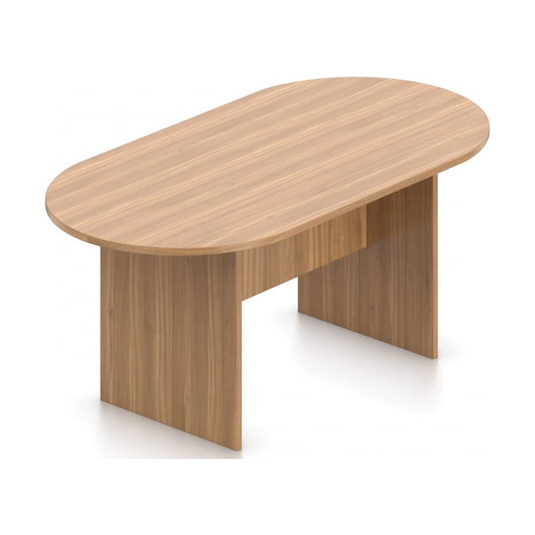 GOF 6 ft. Walnut Conference Room Table - Modern Office Desk for ...