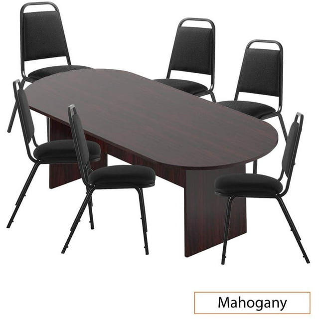 GOF 6FT, 8FT, 10FT Conference Table Chair (G11934) Set, Cherry ...