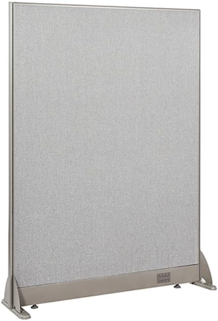 GOF Freestanding Partition (36"W x 48"H) Straight Run Panels w/ Safety ...
