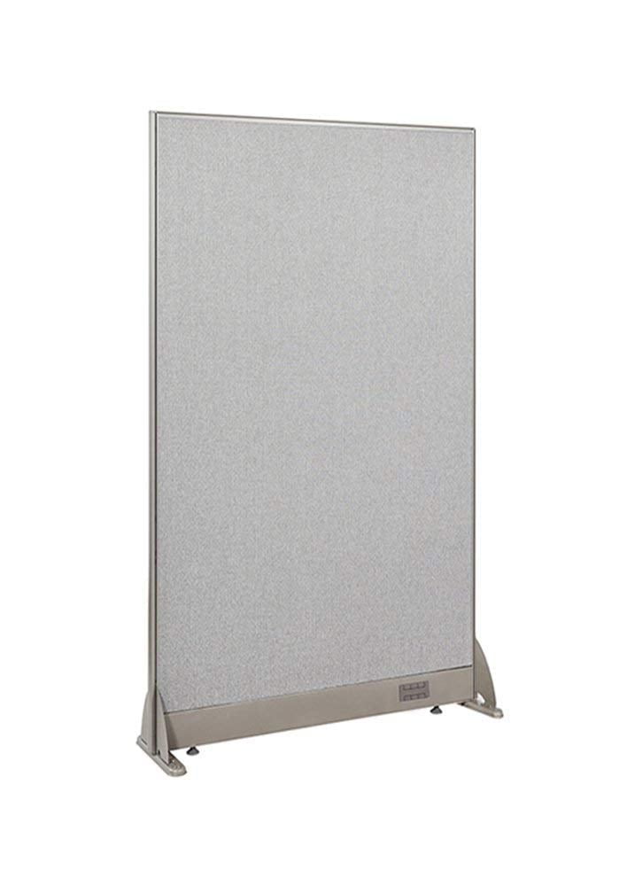 GOF Freestanding Office Partition-Straight Run w/ Safety Legs (30"W x ...