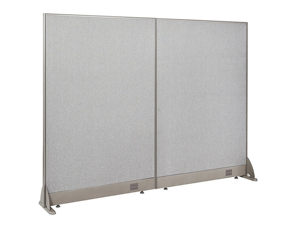 GOF Office Freestanding Partition, 60W x 48H, Cubicle Privacy Screen ...