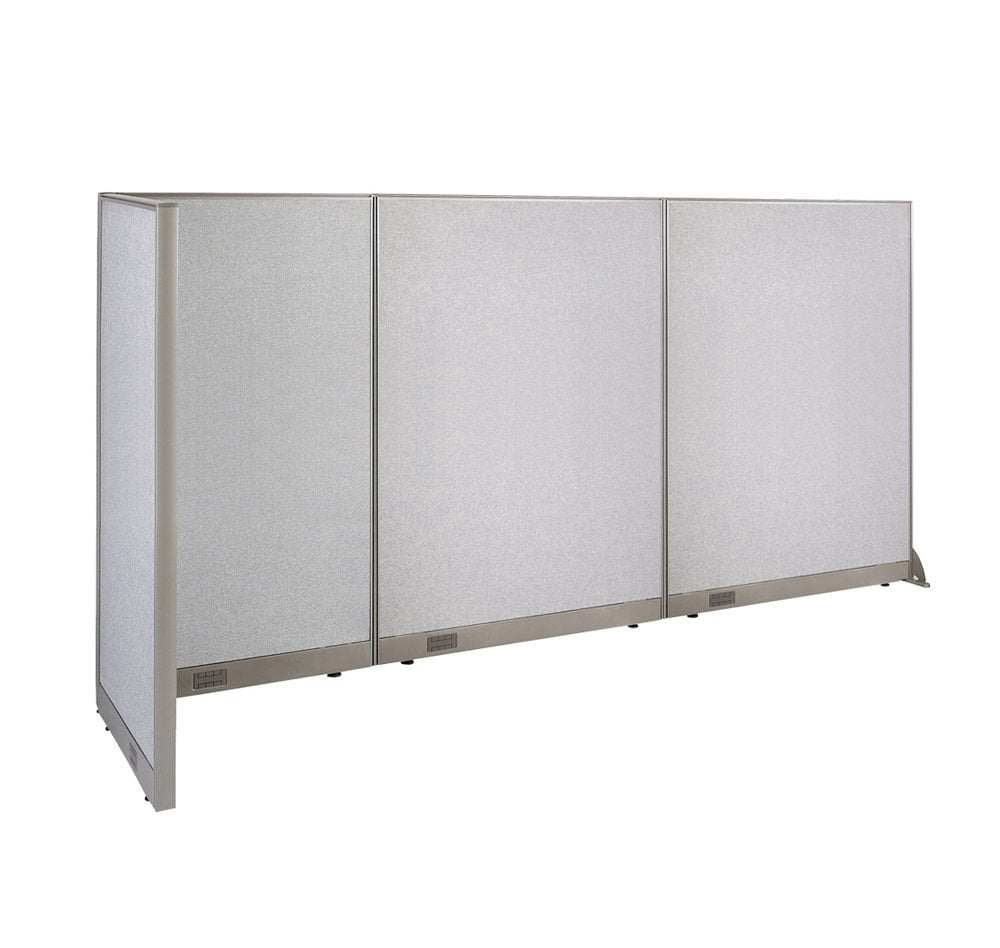 GOF L-shaped Freestanding Office Partition, Room Divider, Privacy ...
