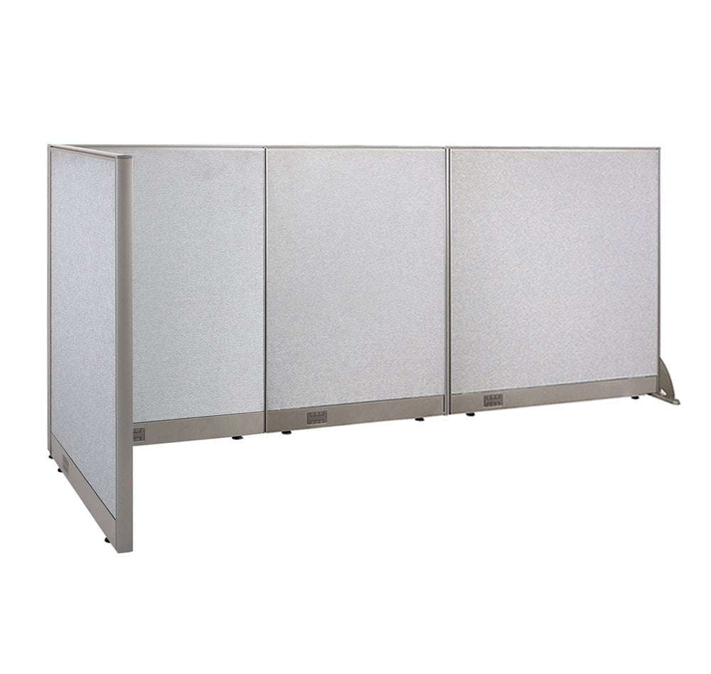 GOF L-shaped Freestanding Office Partition, Room Divider, Privacy ...