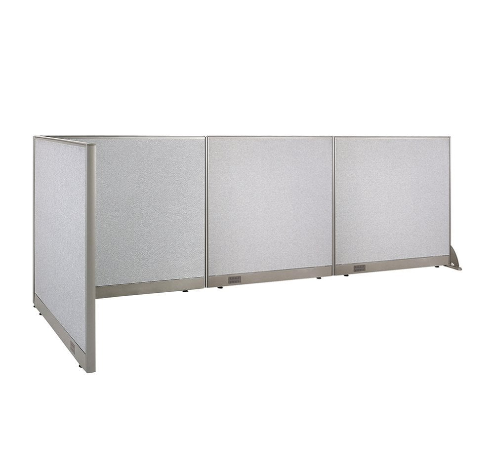 GOF L-shaped Freestanding Office Partition, Room Divider, Privacy ...