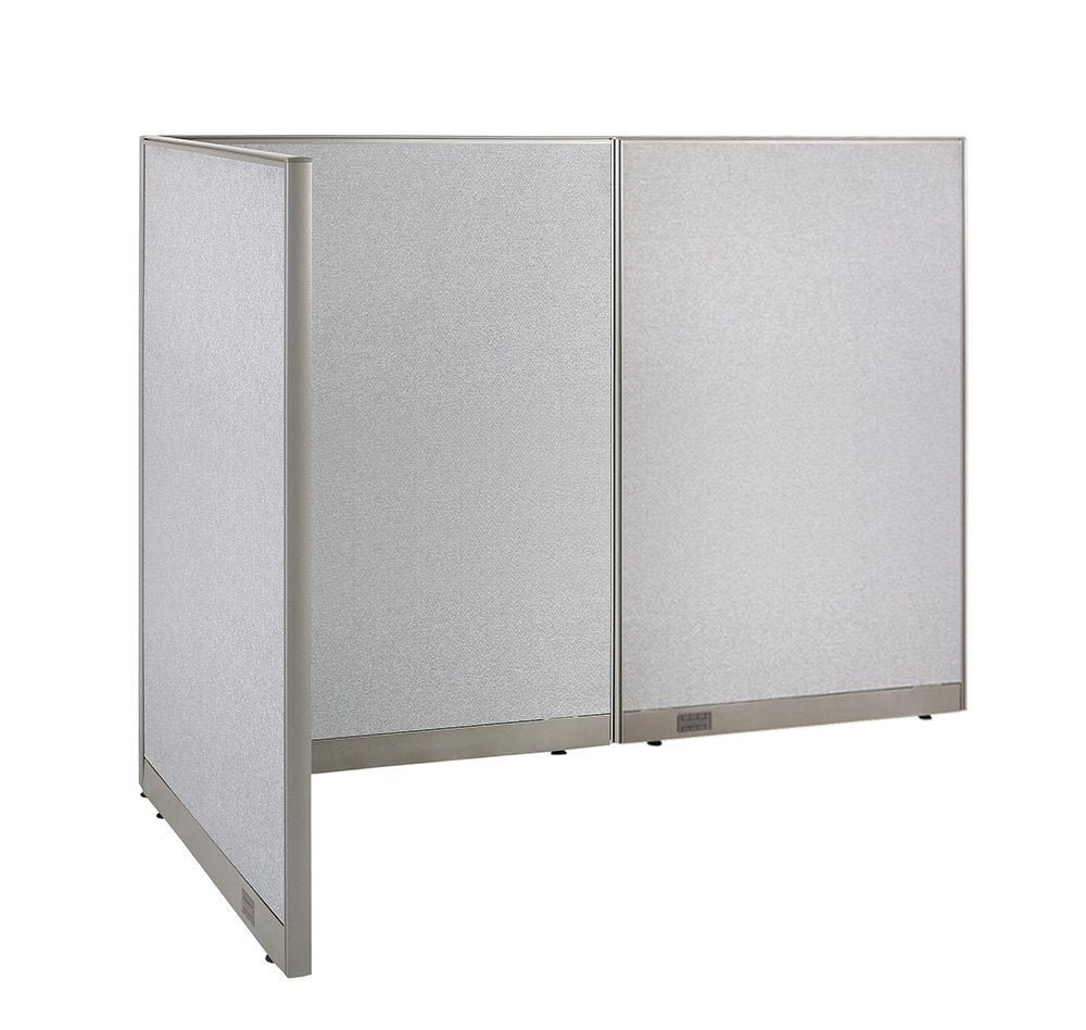 GOF L-shaped Freestanding Office Partition, Room Divider, Privacy ...