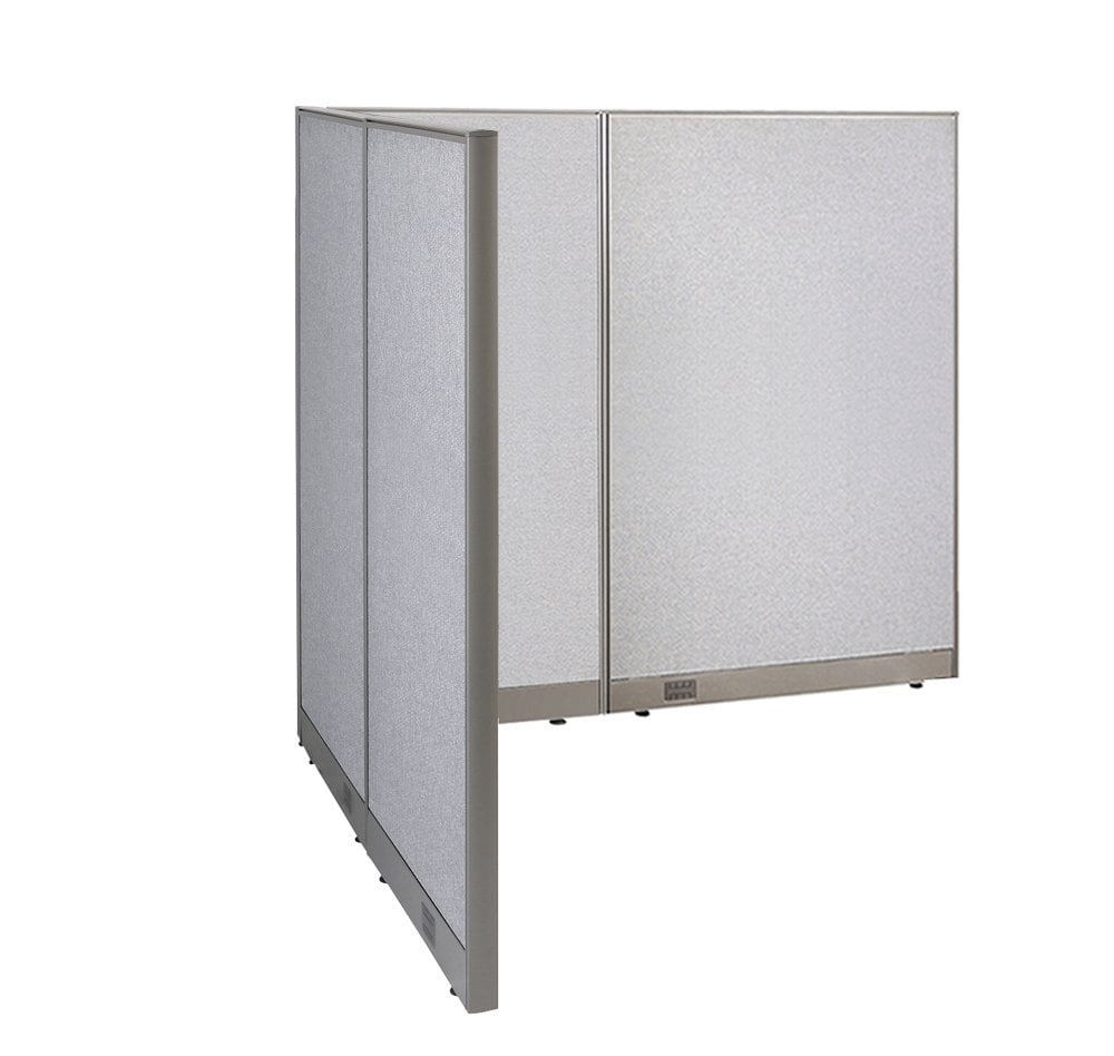 GOF L-shaped Freestanding Office Partition, Room Divider, Privacy ...