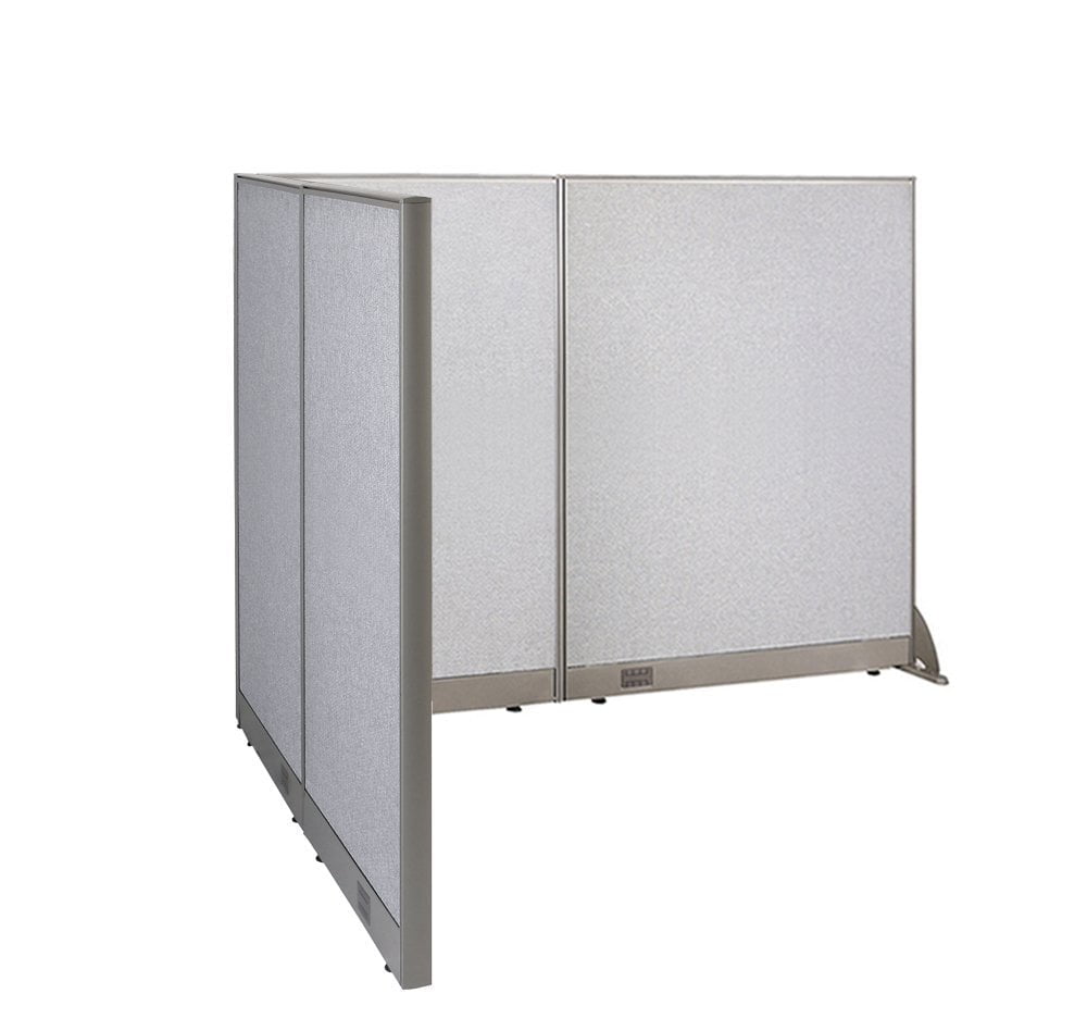 GOF L-shaped Freestanding Office Partition, Room Divider, Privacy ...