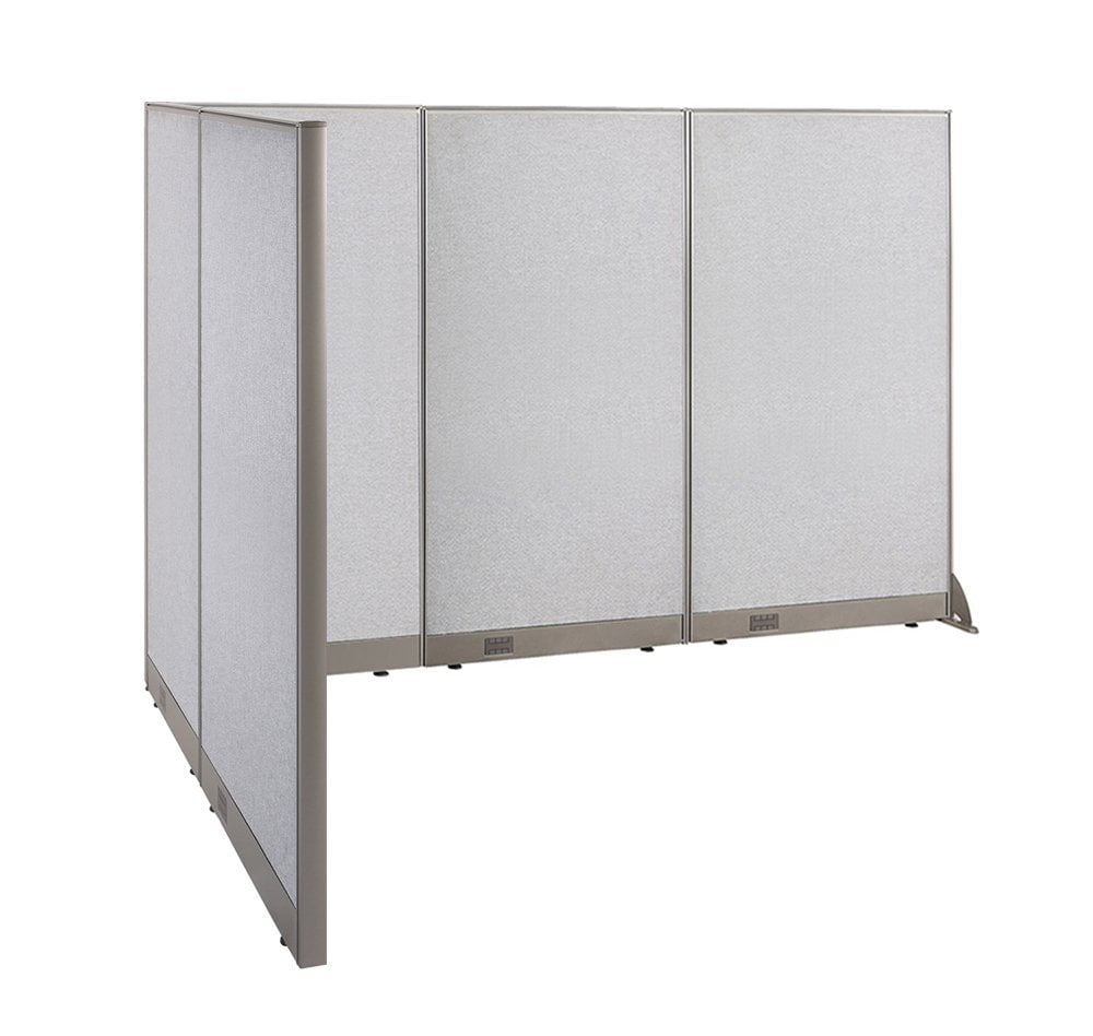 GOF L-shaped Freestanding Office Partition, Room Divider, Privacy ...