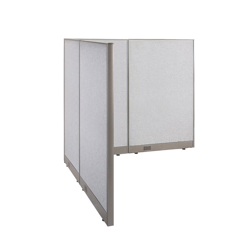 GOF L-shaped Freestanding Office Partition, Room Divider, Privacy ...