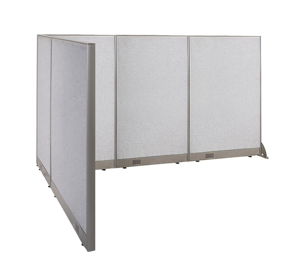GOF L-shaped Freestanding Office Partition, Room Divider, Privacy ...