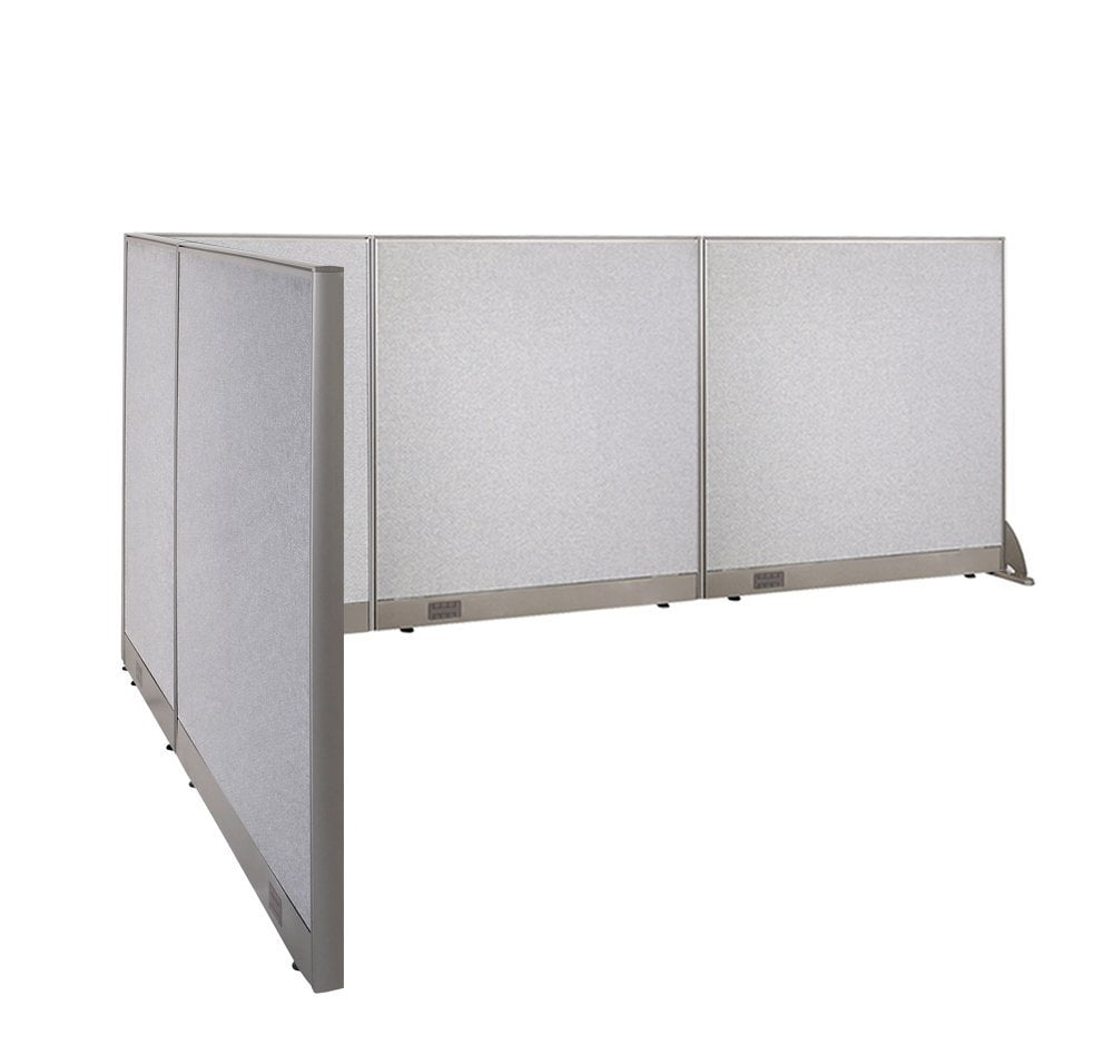 GOF L-shaped Freestanding Office Partition, Room Divider, Privacy ...