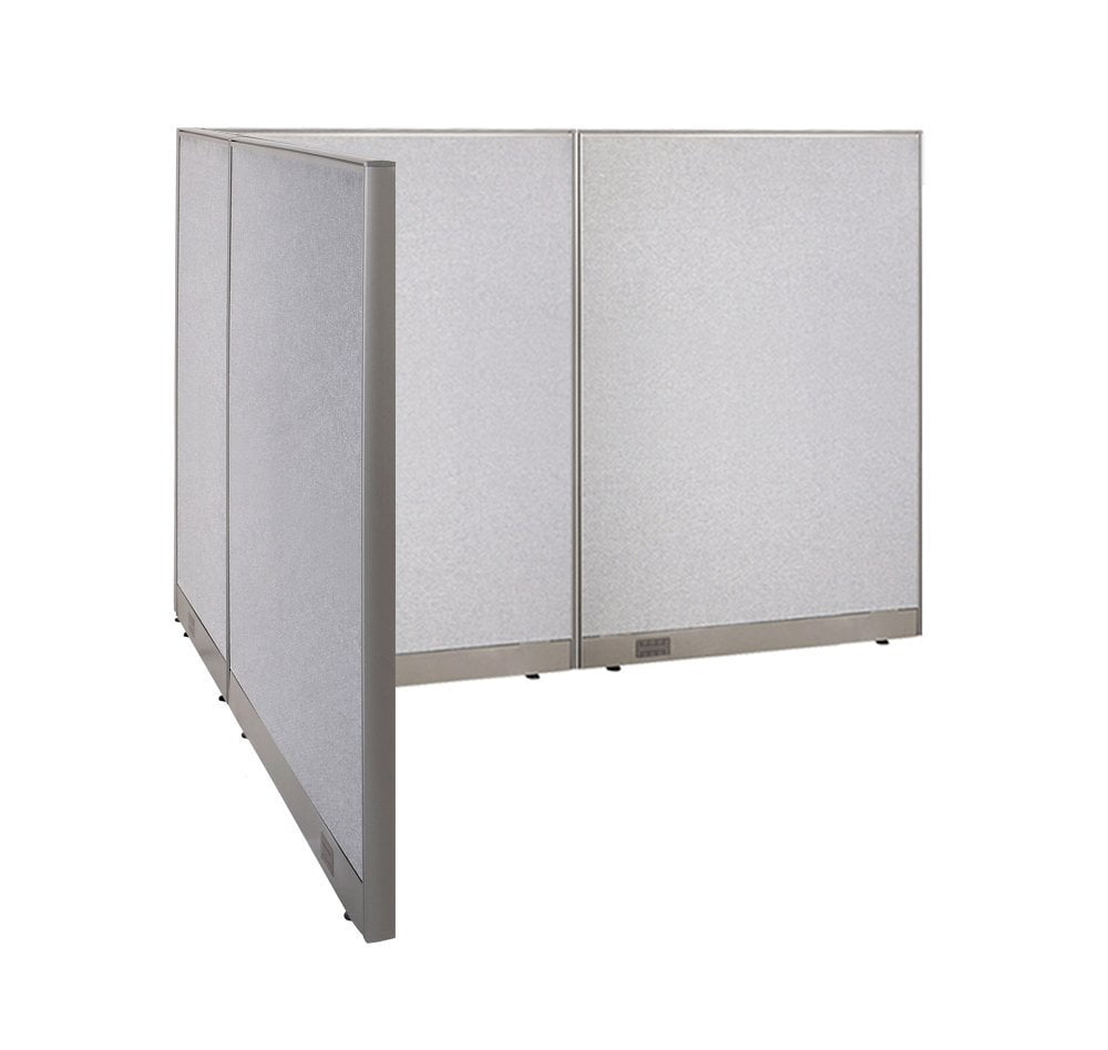GOF L-shaped Freestanding Office Partition, Room Divider, Privacy ...