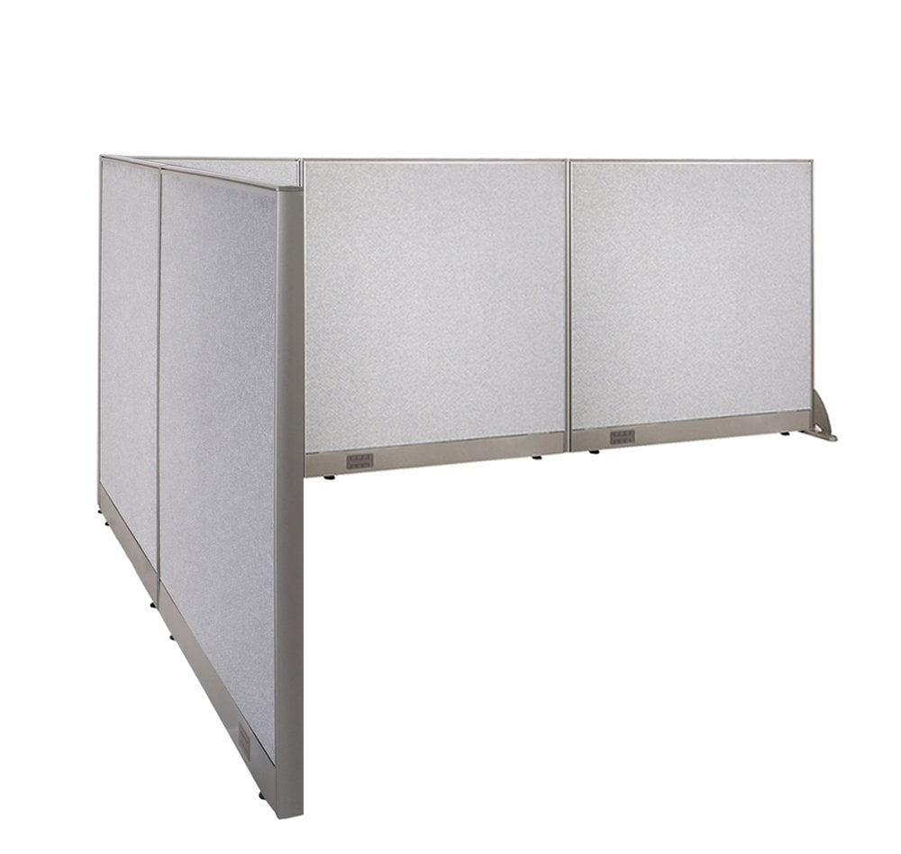 GOF L-shaped Freestanding Office Partition, Room Divider, Privacy ...