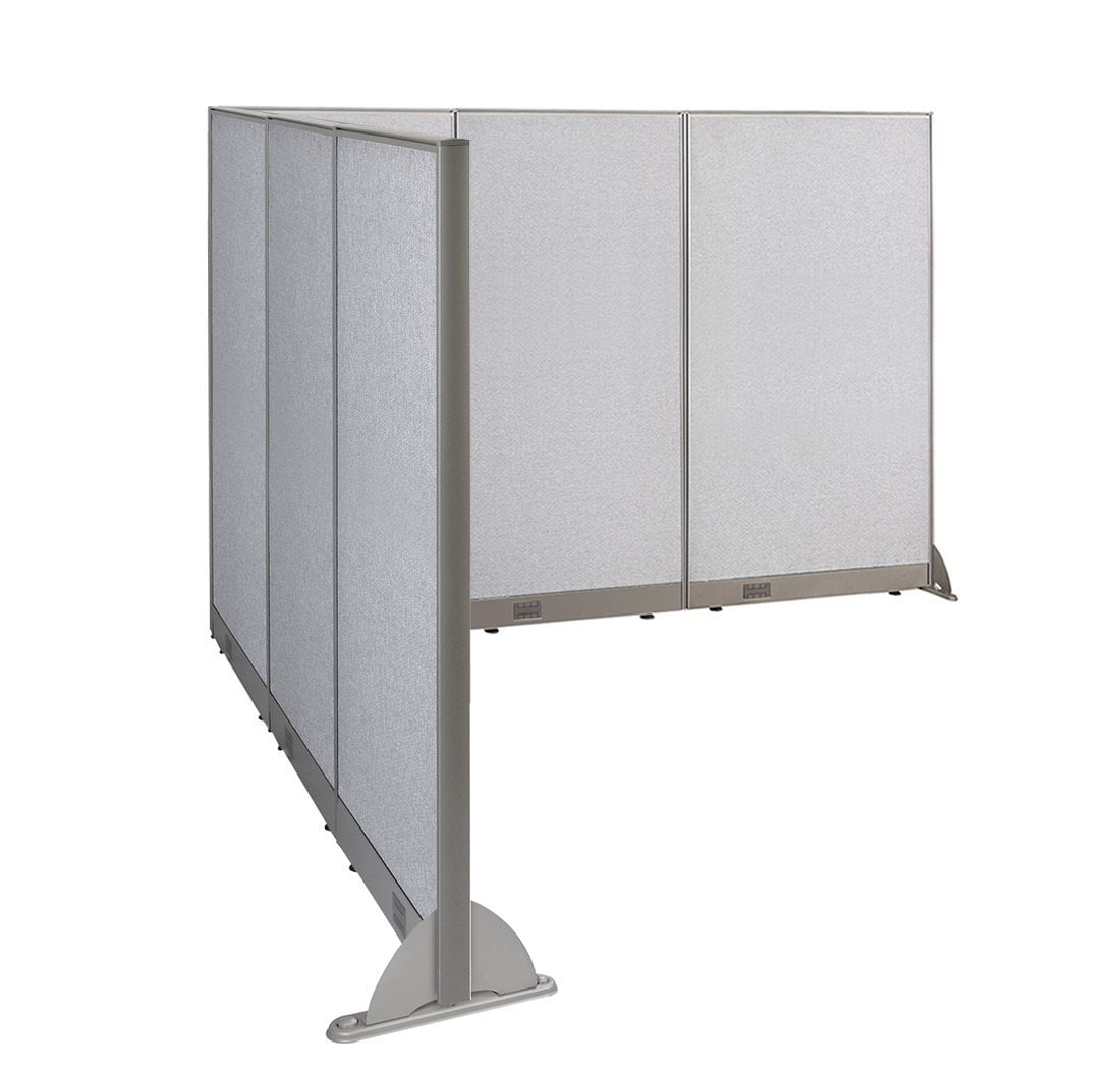 GOF L-shaped Freestanding Office Partition, Room Divider, Privacy ...