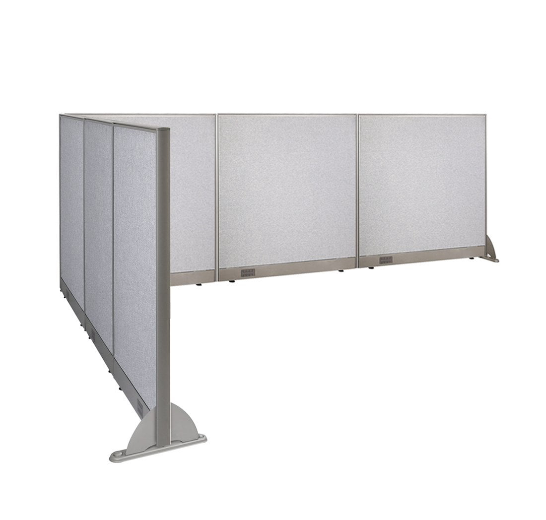 GOF L-shaped Freestanding Office Partition, Room Divider, Privacy ...