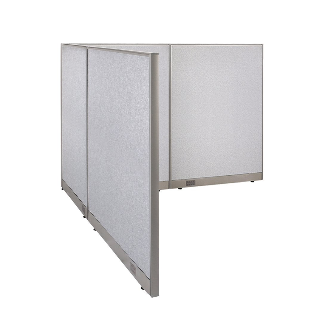 GOF L-shaped Freestanding Office Partition, Room Divider, Privacy ...