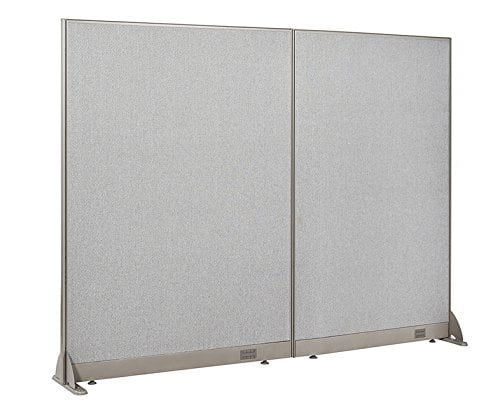 GOF Office Cubicle Privacy Panel, Freestanding Room Divider, 84W x 72H ...