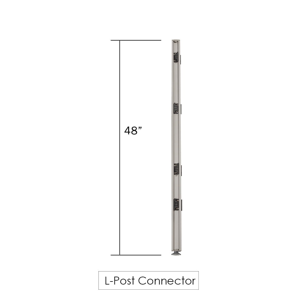 GOF Office Furniture Parts, 48"H L-Post Connector for L-Shaped ...