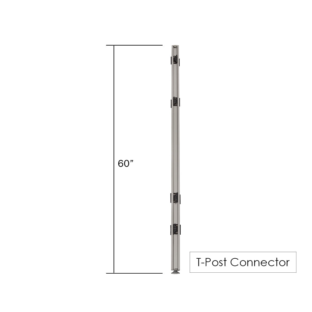 GOF Office Furniture Parts, 60"H T-Post Connector for T-Shaped ...