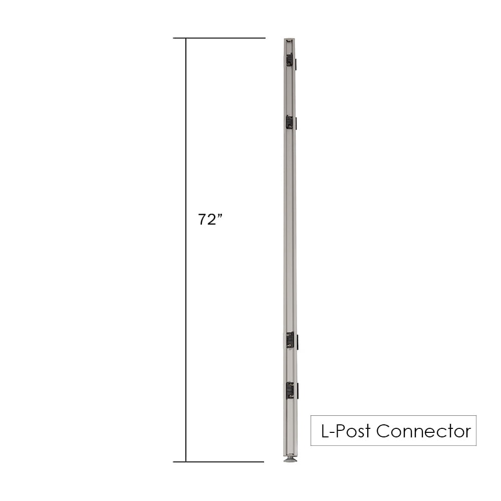 GOF Office Furniture Parts, 72"H L-Post Connector for L-Shaped ...