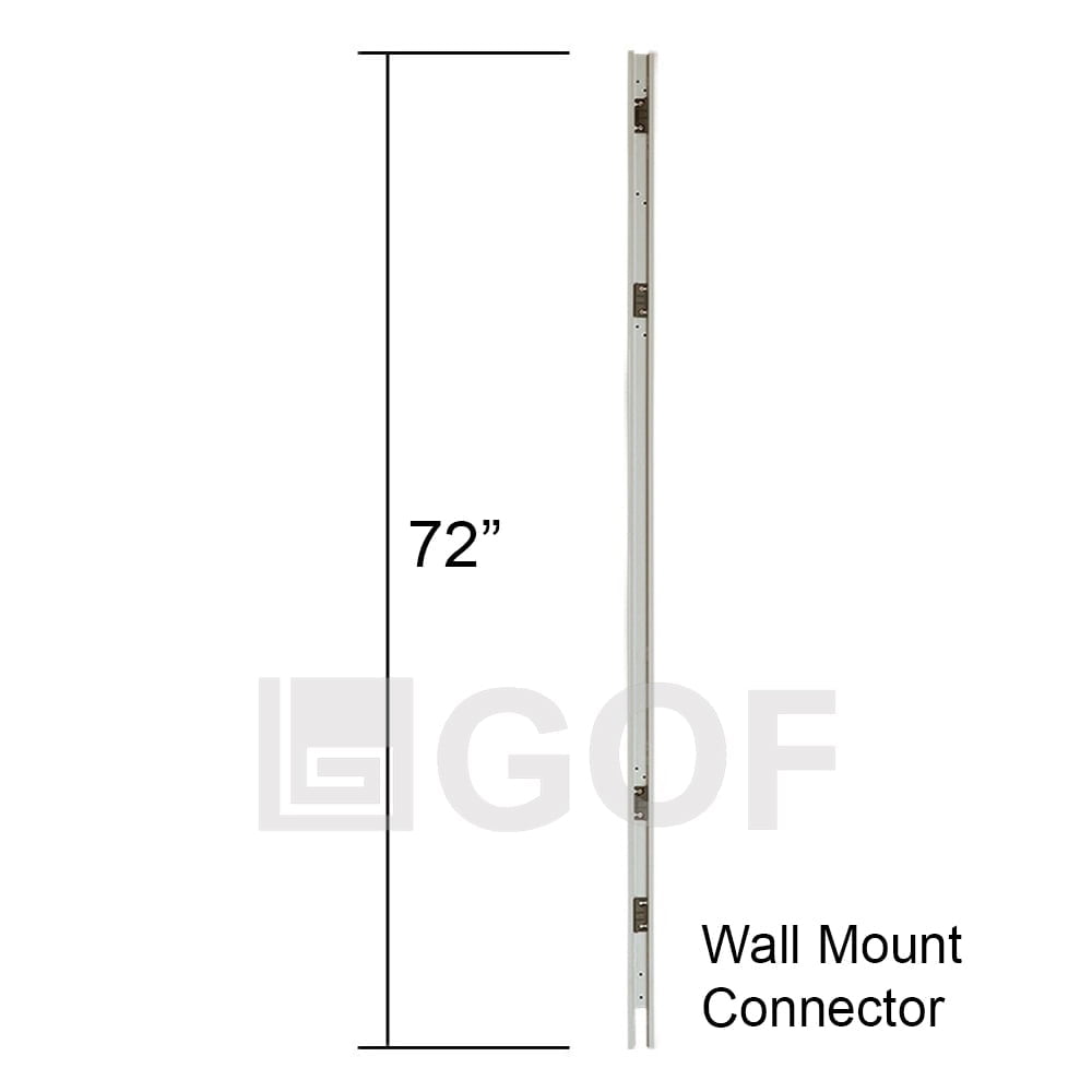 GOF Office Furniture Parts, 72"H Wall Mount Connector for Wall Mounted ...