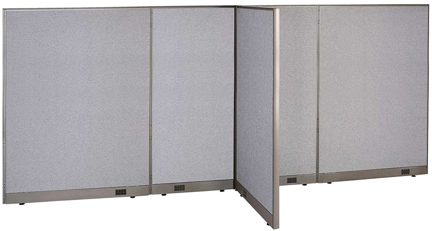 GOF T-shaped Freestanding Partition (36”D x 156”W x 72”H) Office Room ...