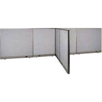 GOF L-shaped Freestanding Office Partition, Room Divider, Privacy ...