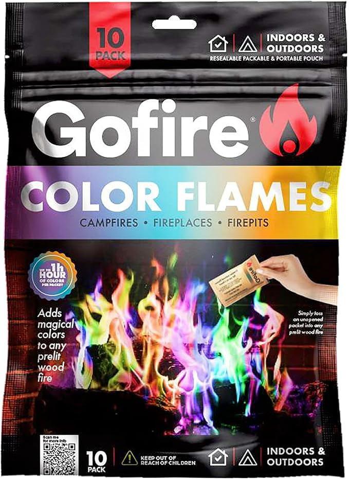 GOFIRE COLORED FLAMES 20-pack - Walmart.com