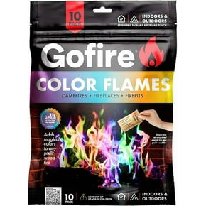 Colorful Fire Packets for Fire Pits and Campfires from Walmart
