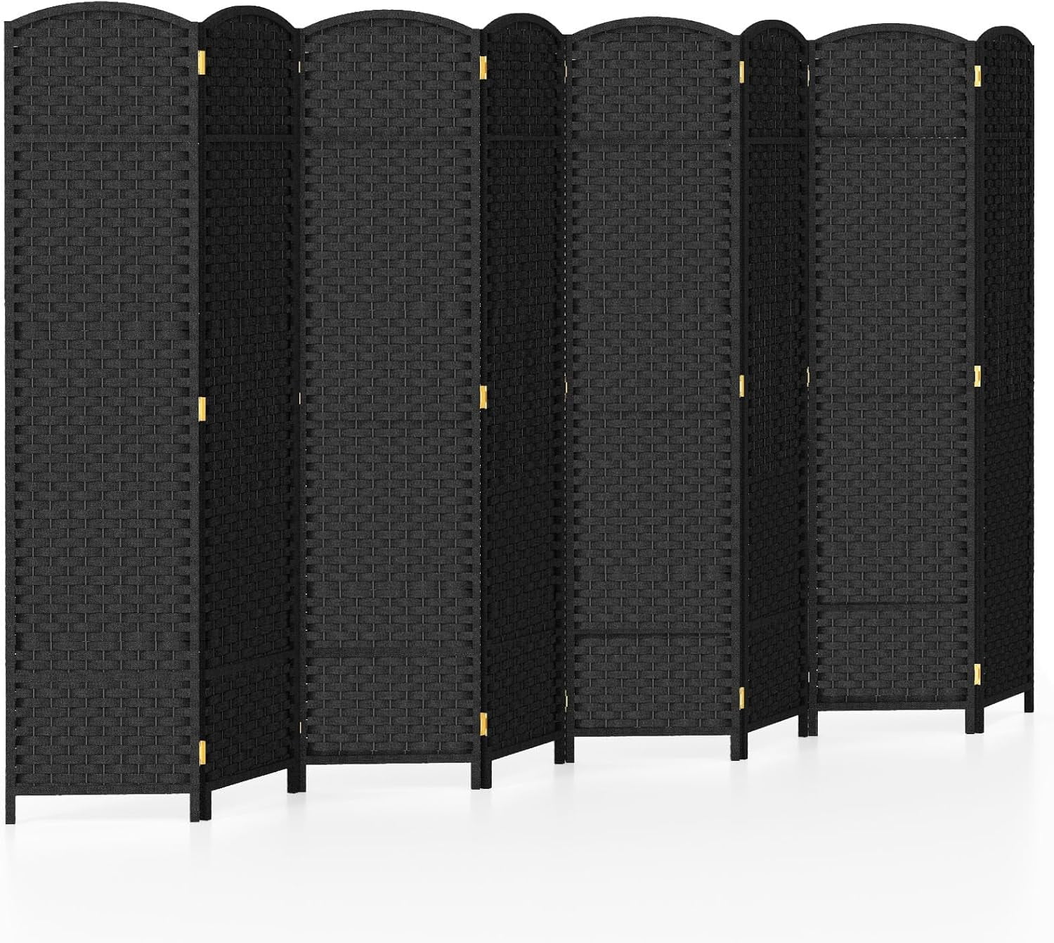 GOFLAME 8 Panel Room Divider, 5.6FT Tall Folding Privacy Screen with ...