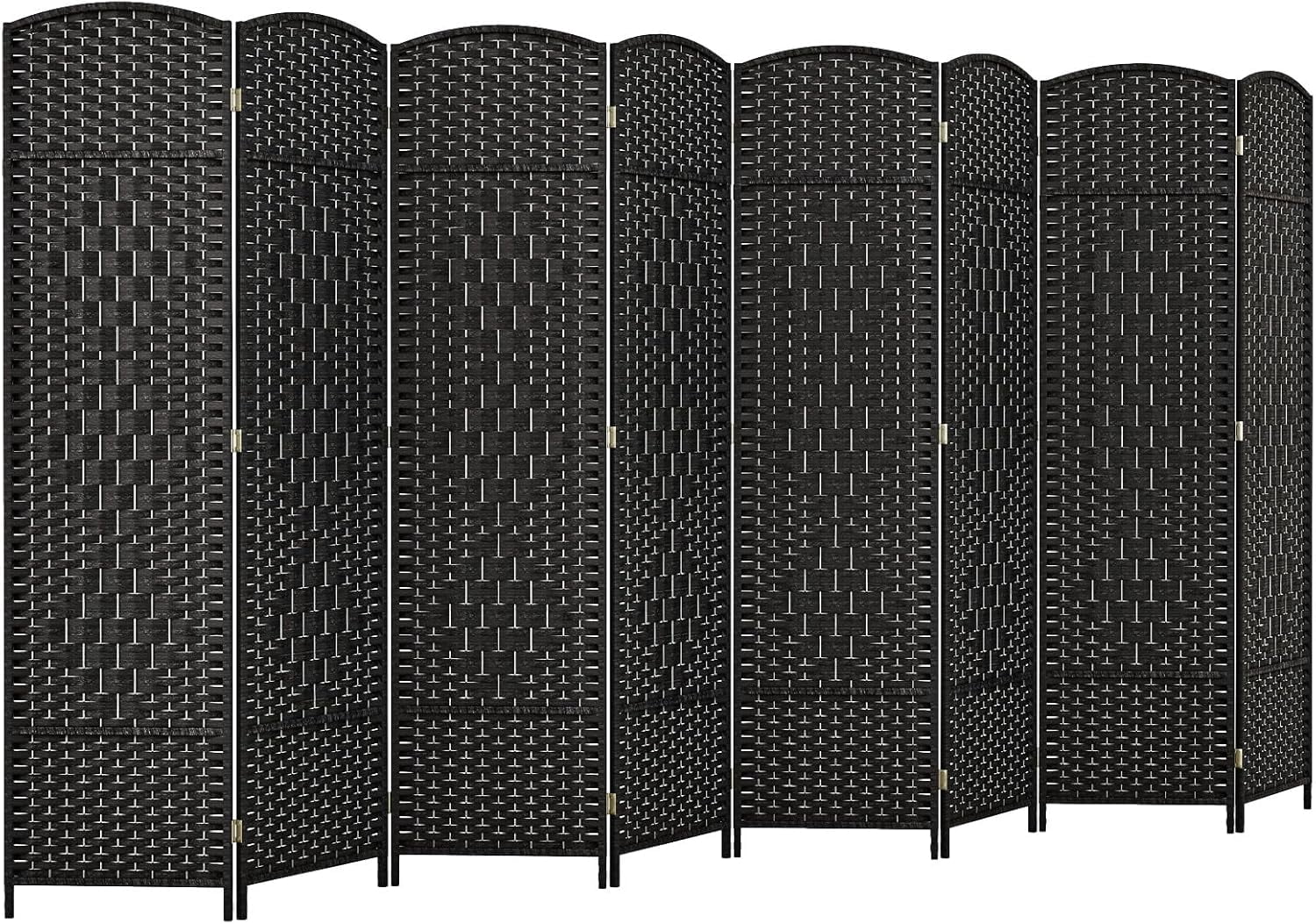 GOFLAME 8 Panel Room Divider, 6 Ft Tall Folding Privacy Screen with ...