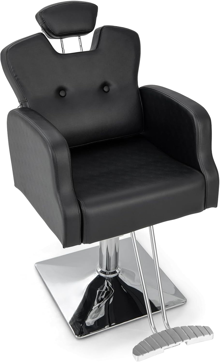 GOFLAME Barber Chair, Heavy Duty Salon Chair for Hair Stylist, 360 ...