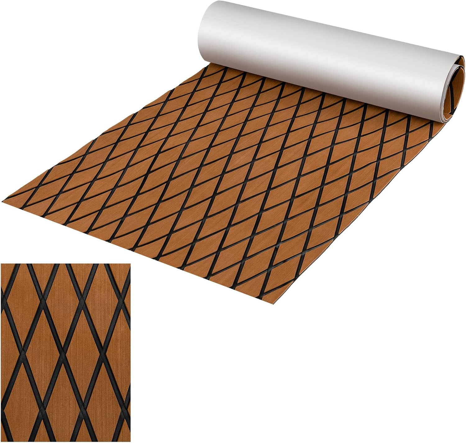 GOFLAME Boat Flooring EVA Foam, 75" x 28" Non-Slip Waterproof Boat ...