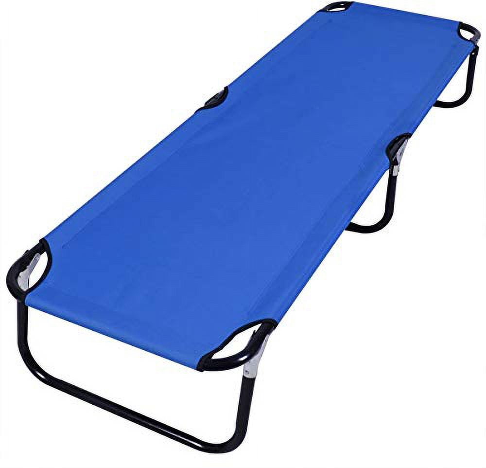 GOFLAME Folding Camping Cot, Portable Collapsible Sleeping Bed, Weight ...